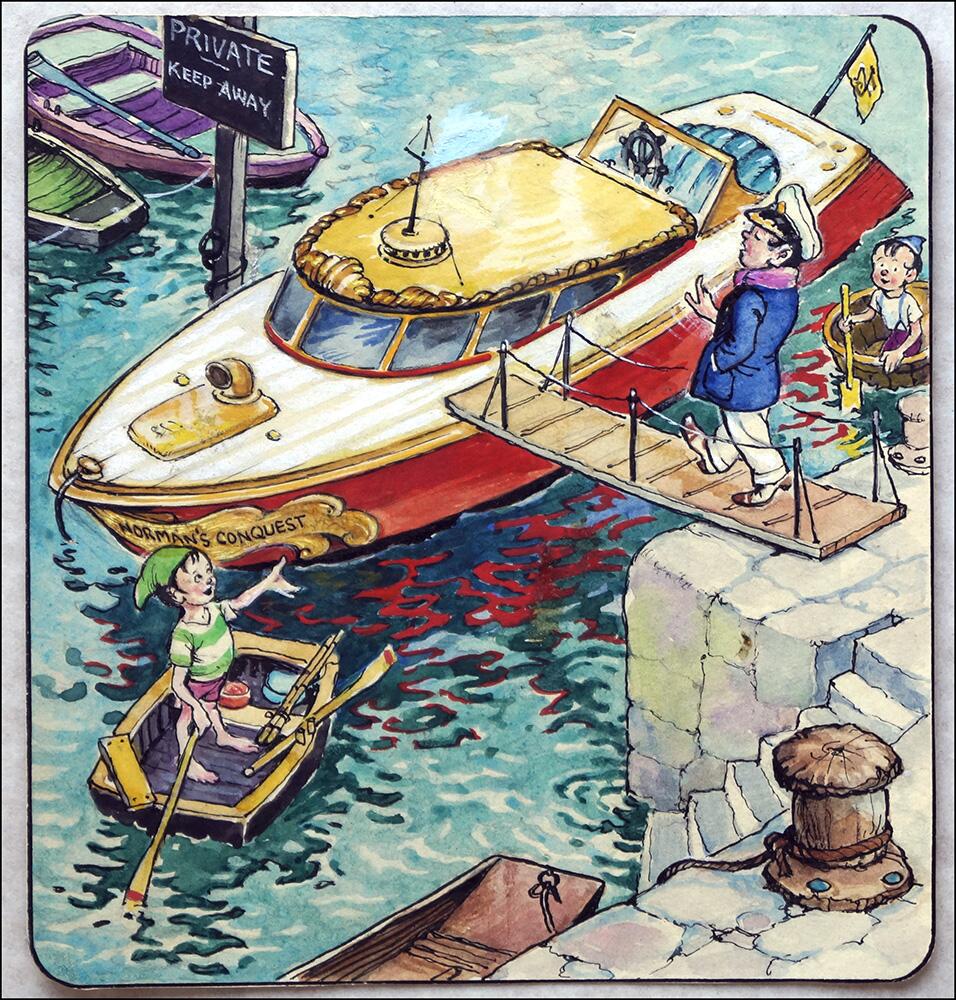 Norman Gnome - All Aboard art by Geoff Squire