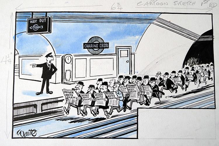 Keith Waite at the Illustration Art Gallery