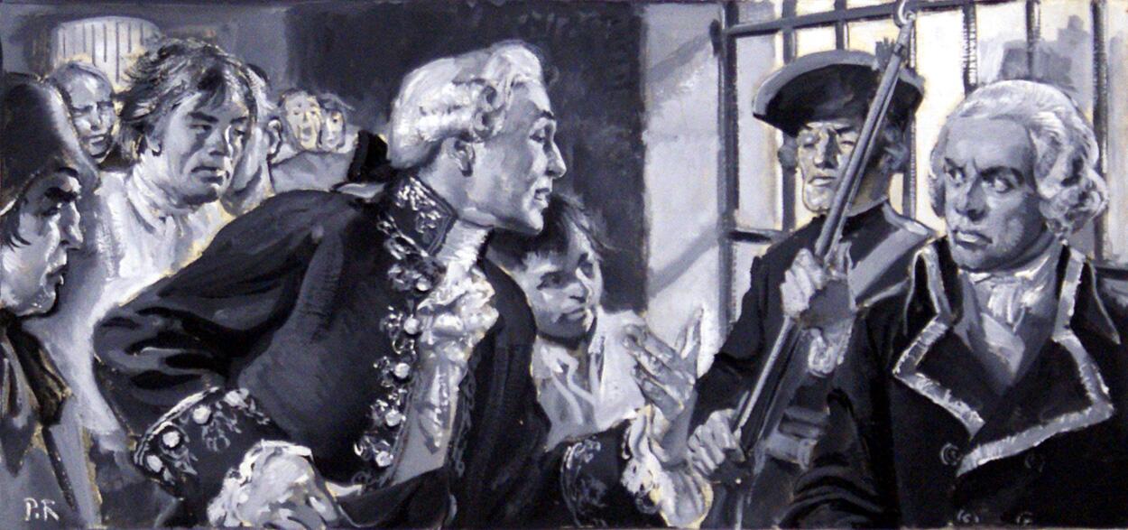 The Lord Who Liked Prison 1 art by Paul Rainer (Signed)