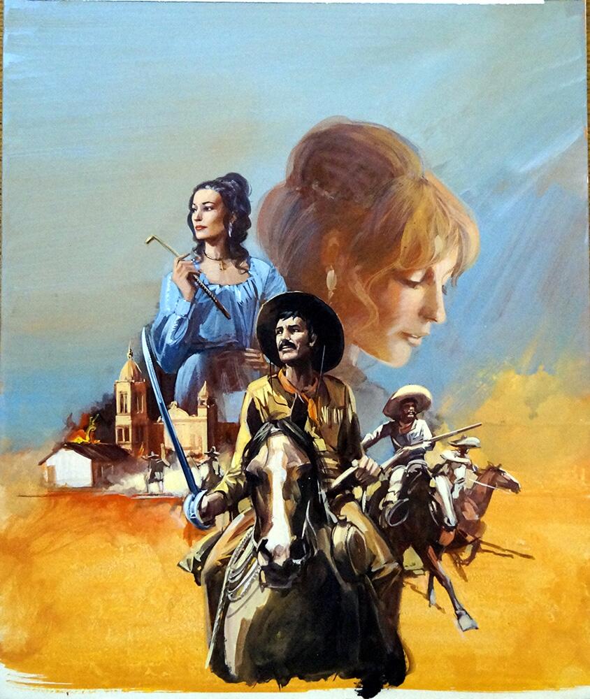 Woman of Cordoba art by Stephen Richard Boldero