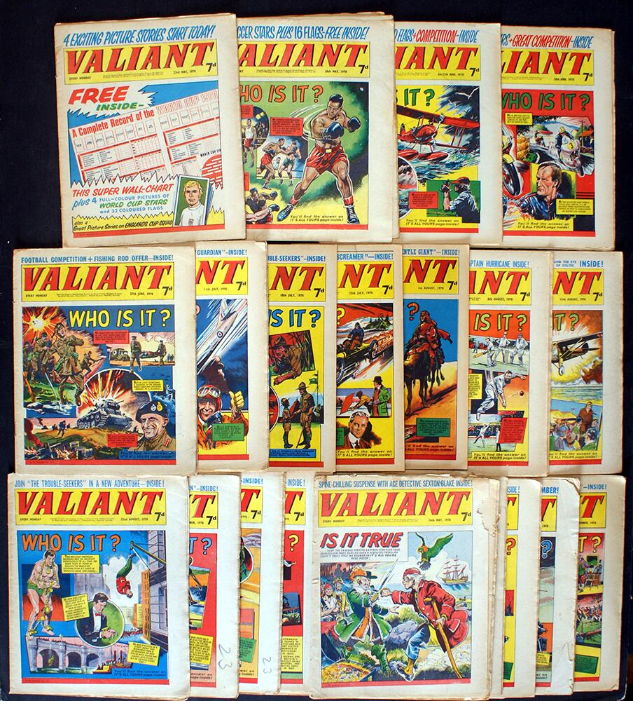 Valiant Comics: 1970 (23 issues) by Various at The Book Palace