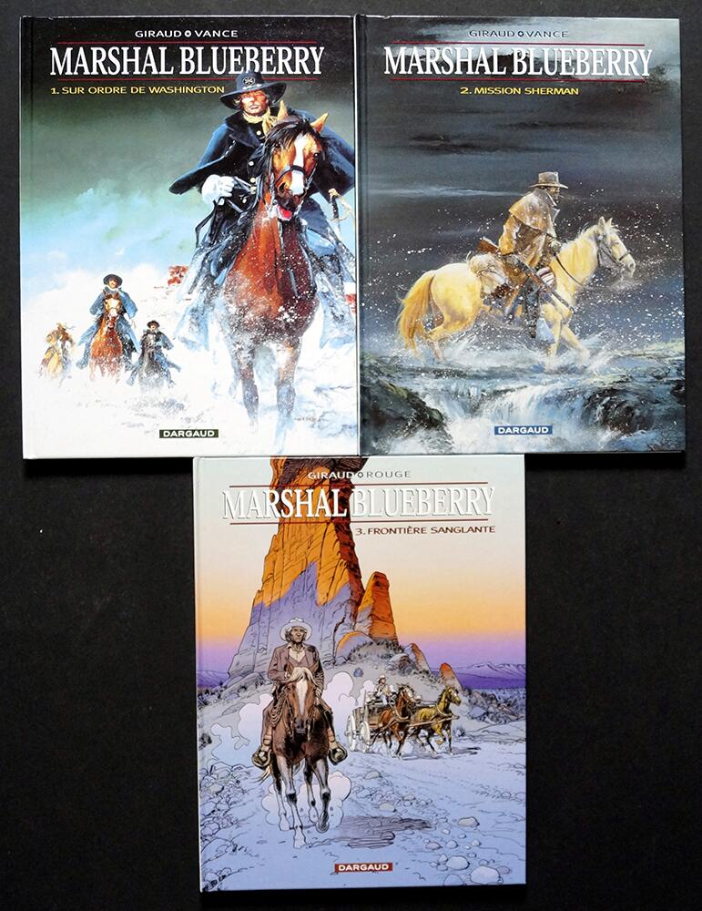 Marshall Blueberry #1 - #3 (French Editions) by Jean 'Moebius' Giraud ...