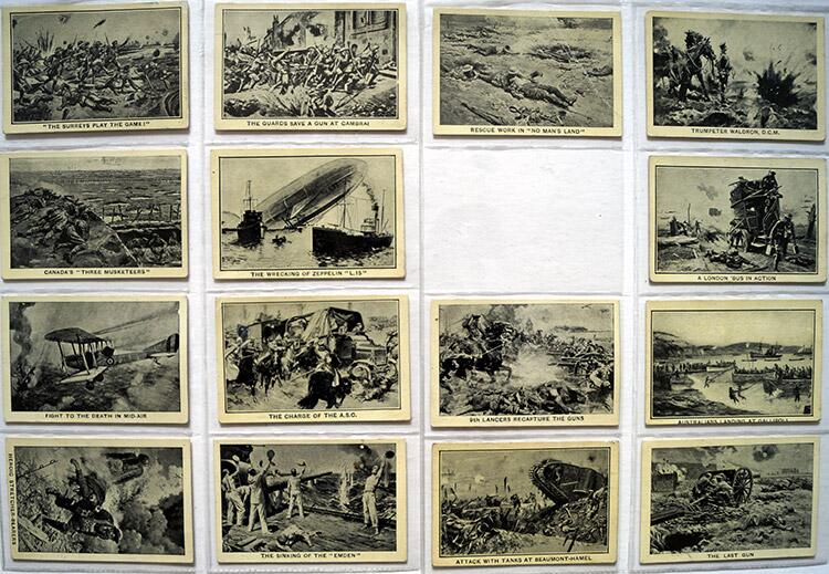 Set of 15 'Heroic Deeds of the Great War' Amalgamated Press Trading ...