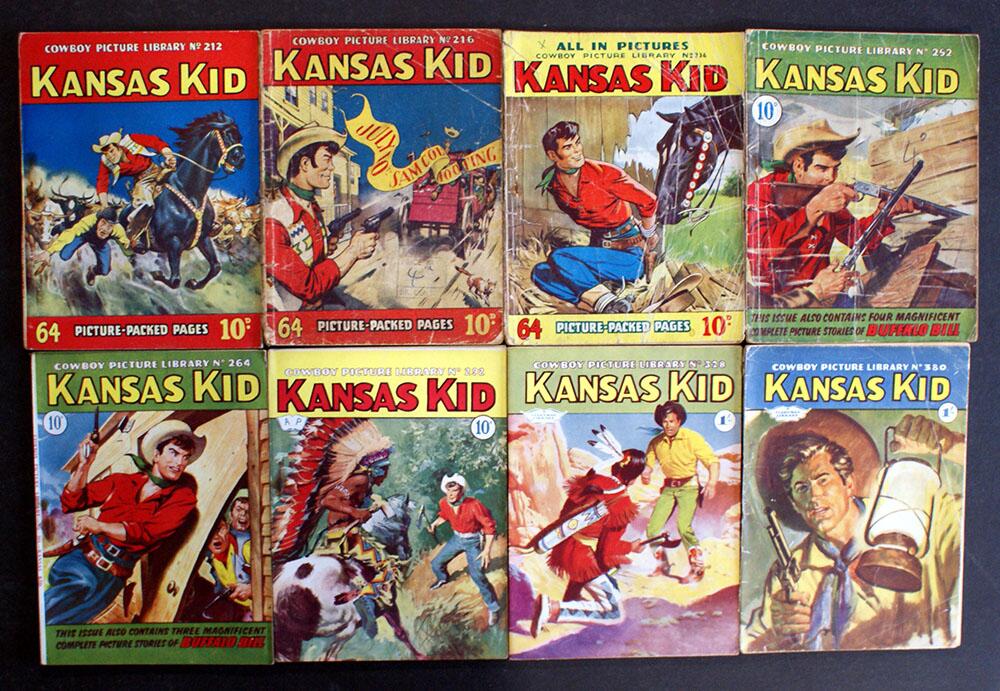 Cowboy Picture Library: Kansas Kid Bundle (8 issues) at The Book Palace
