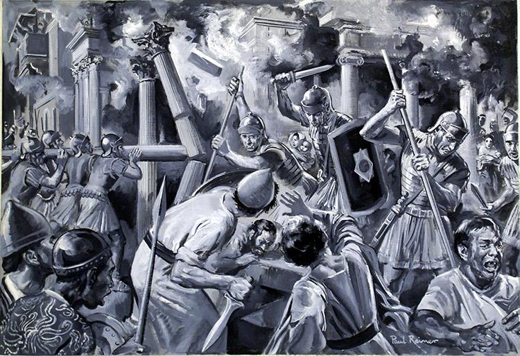 Paul Rainer at the Illustration Art Gallery