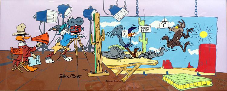 Chuck Jones at the Illustration Art Gallery