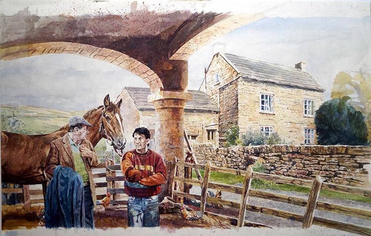 Peter Jones at the Illustration Art Gallery