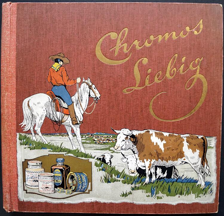 Liebig Chromos Card Album #3 (Red Book) (300 cards) at The Book Palace