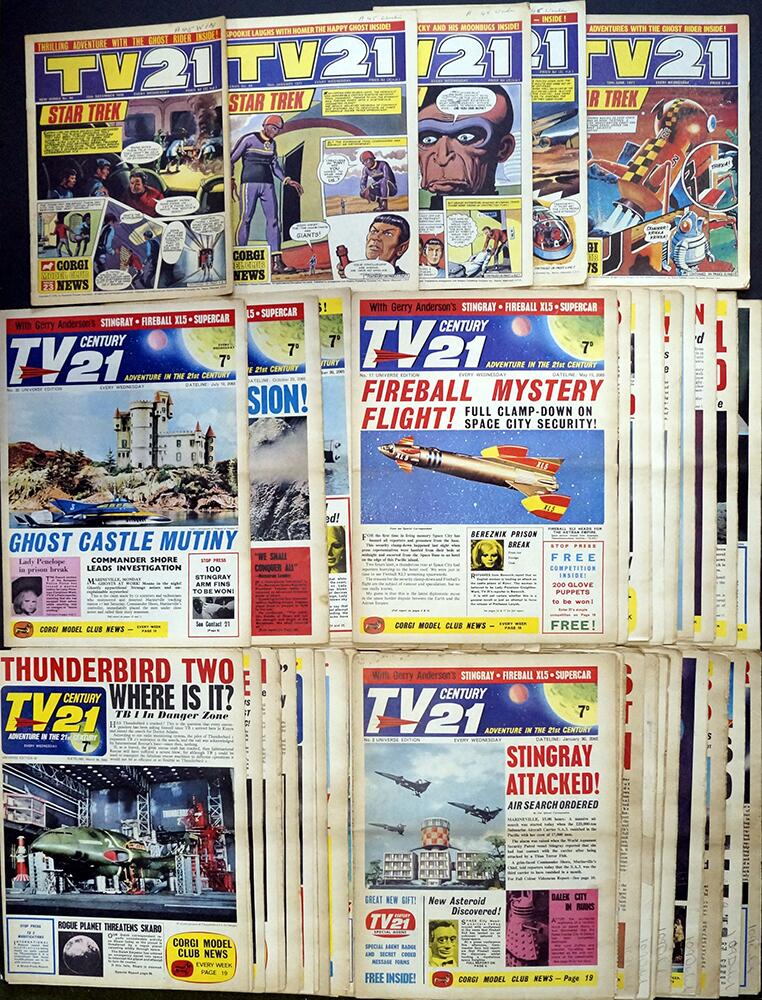 TV Century 21: 1965 - 1970 (59 Issues) at The Book Palace