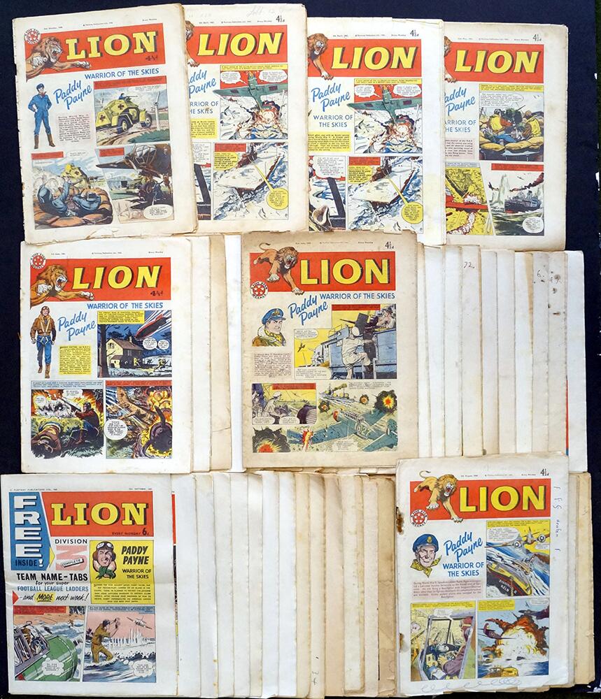 Lion Comics: 1960 - 1969 (57 Issues) by Various at The Book Palace