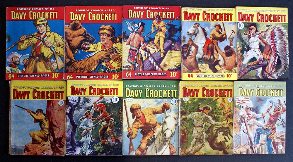 Cowboy Picture Library: Davy Crockett Bundle (10 issues) at The Book Palace