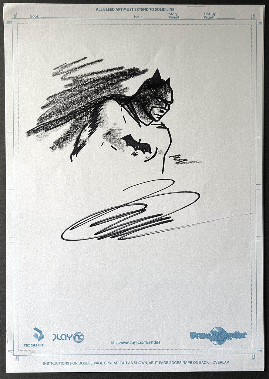 Batman by David Lloyd art by David Lloyd (Signed)