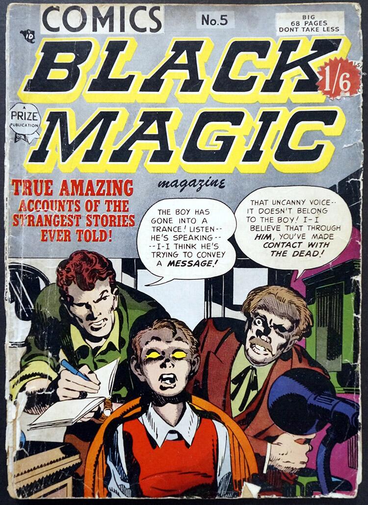 Black Magic #5 (British Edition) by Joe Simon at The Book Palace