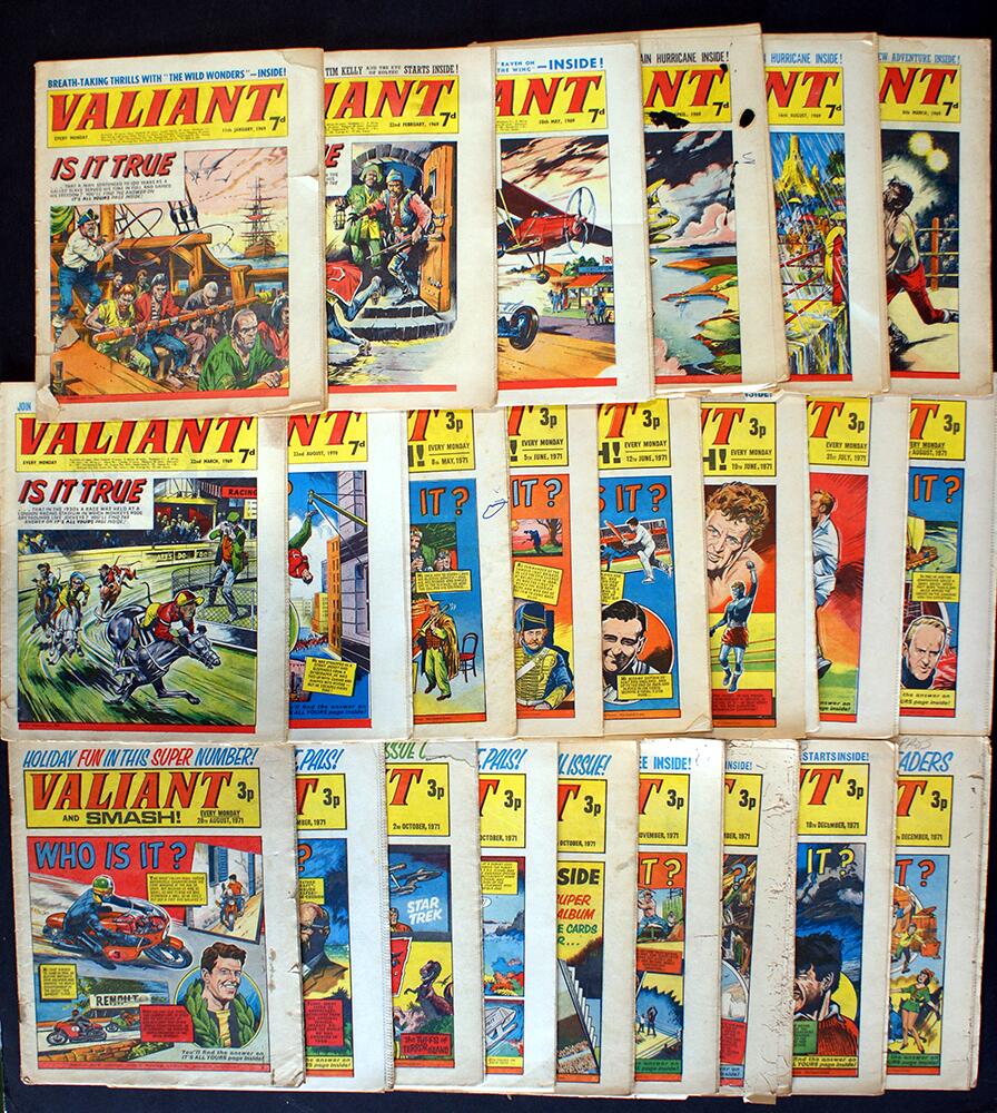 Valiant Comics: 1969 - 1971 (23 issues) by Various at The Book Palace