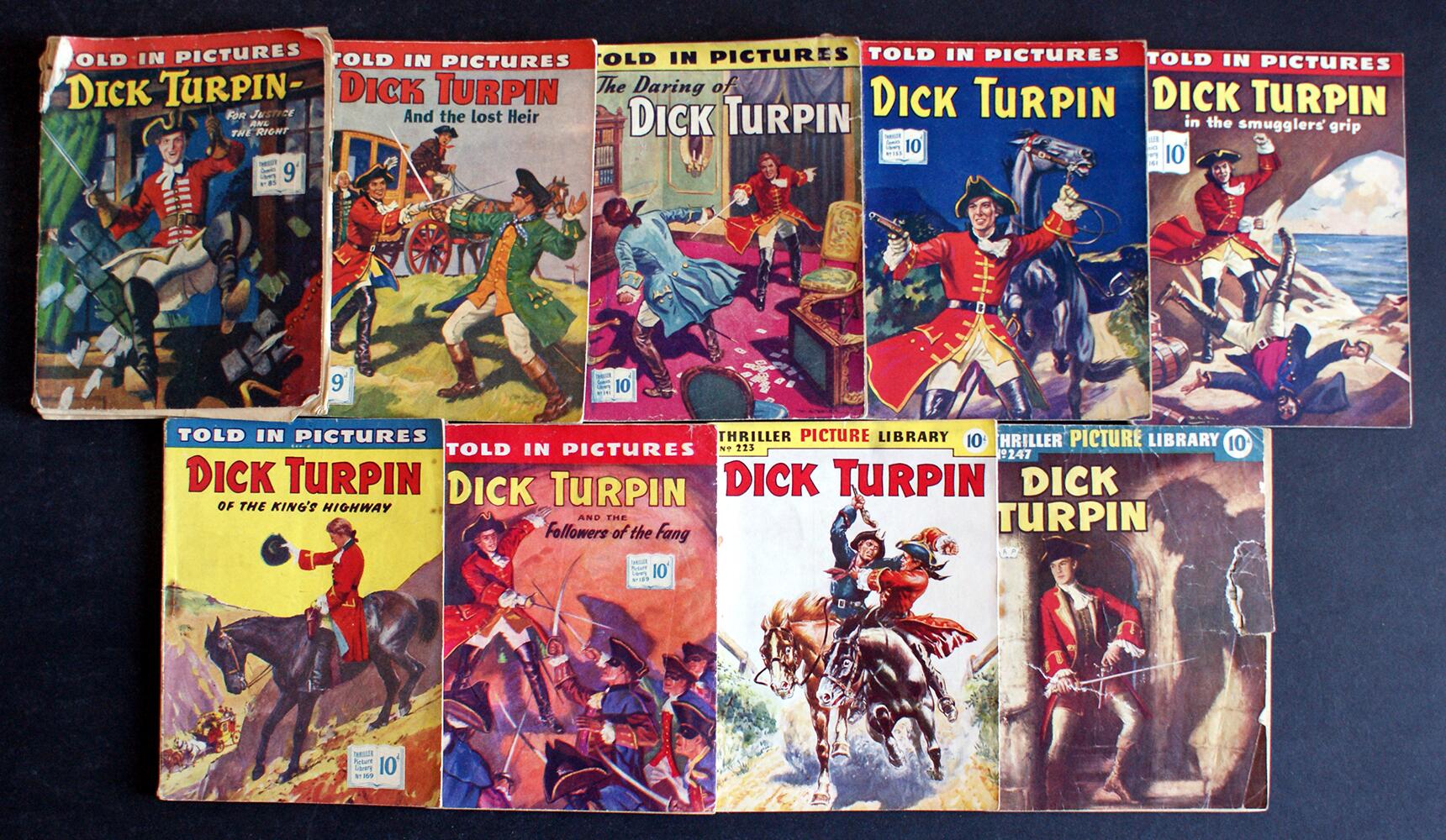 Thriller Picture Library: Dick Turpin (9 issues) by Various at The Book ...