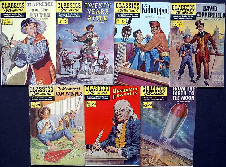 USA Classics Illustrated: Bundle #5 at The Book Palace