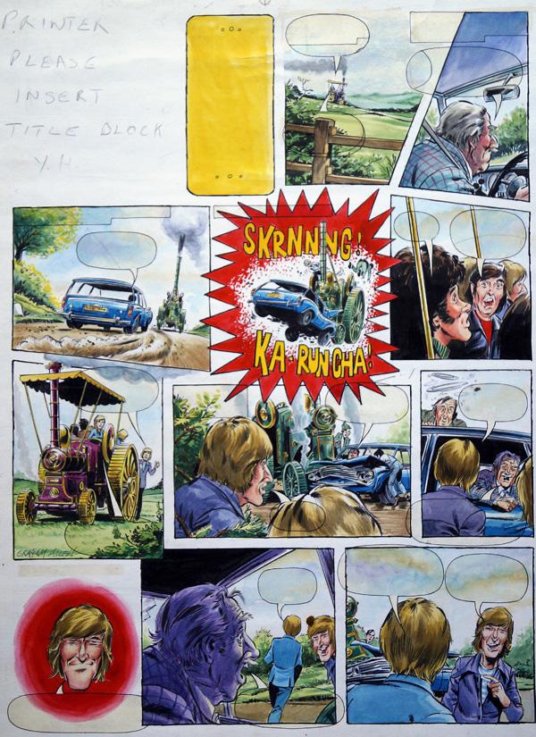 Graham Allen at the Illustration Art Gallery