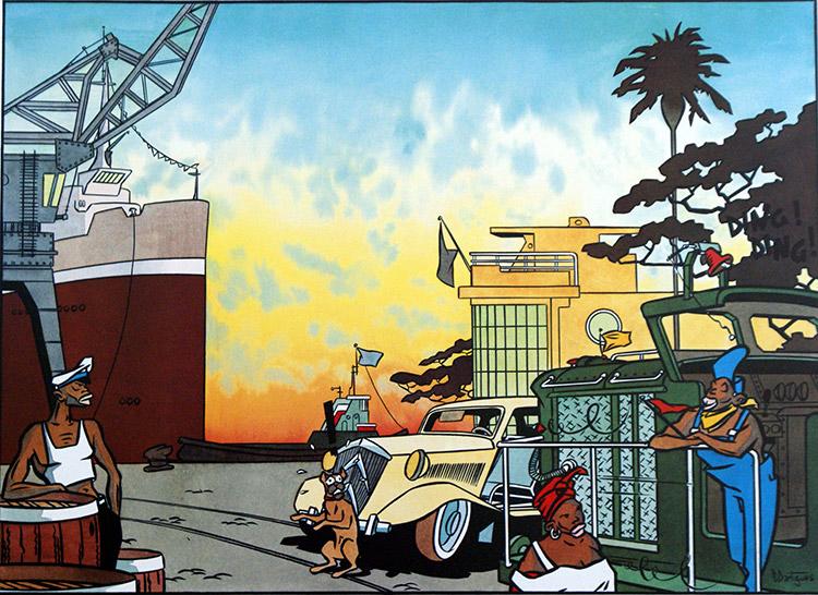 Benoit Dartigues at the Illustration Art Gallery