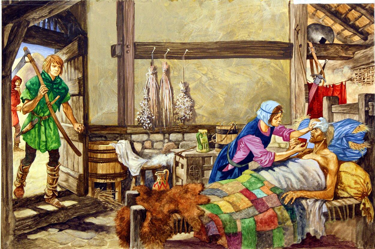 Plague Black Death Paintings