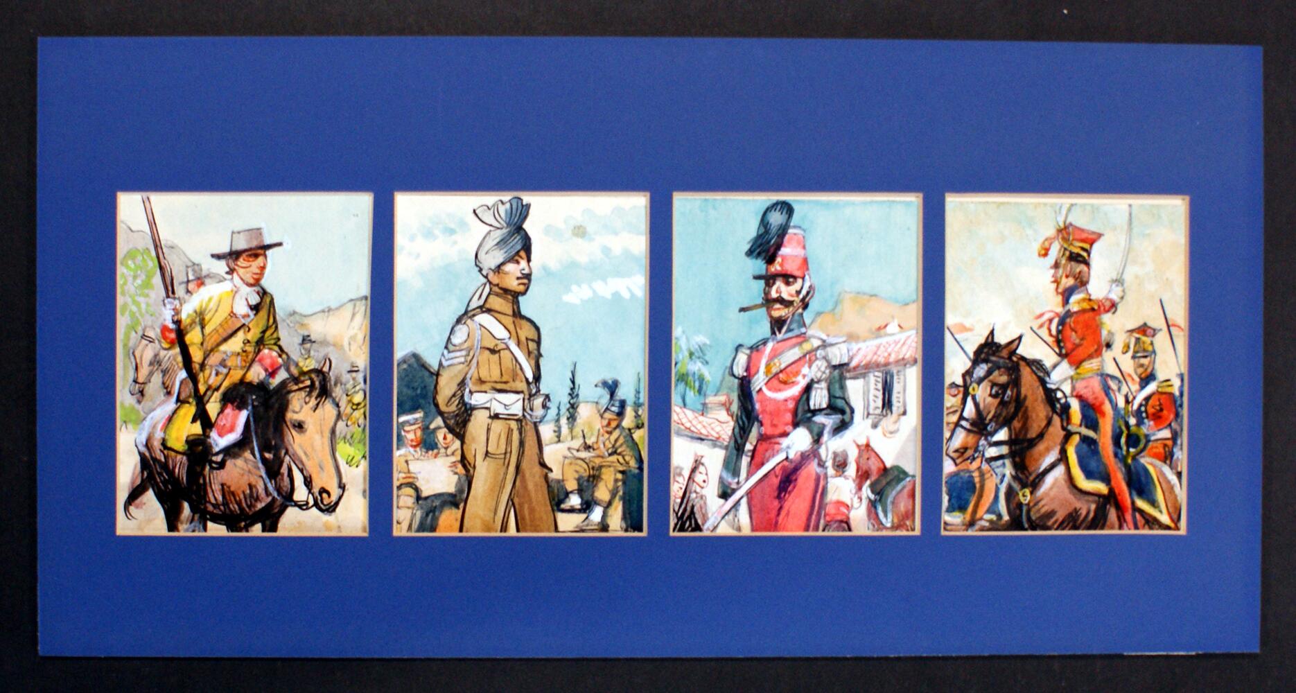 Military Uniforms art by Eric Parker