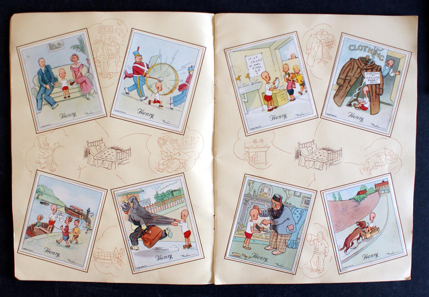'Henry' Cigarette Card Album: The Second Series (1936) at The Book Palace