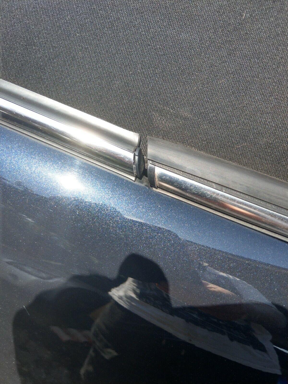 Mini Convertible R57 soft top weather seal rubber repair set roof ...