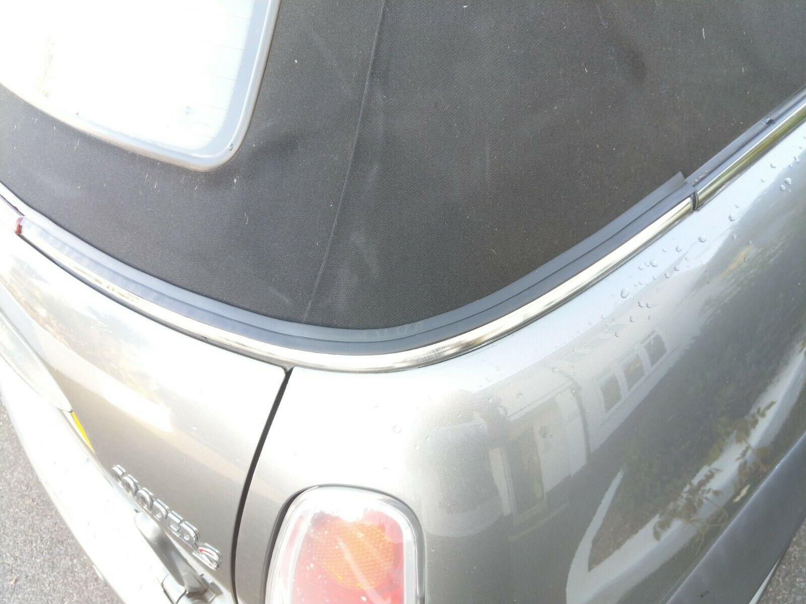 Mini Cooper S Convertible ONE R52 R57 rear soft top seal repair kit ...