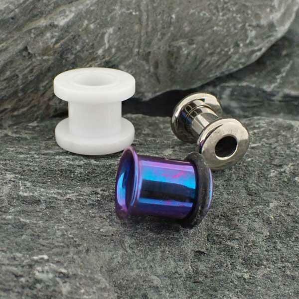 Ear Stretching Tunnels & Flesh Plugs for Ear Lobes