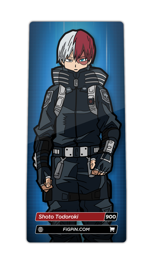 FiGPiN Shoto Todoroki (Glitter) (0900) My Hero Academia 3-Inch Enamel Pin