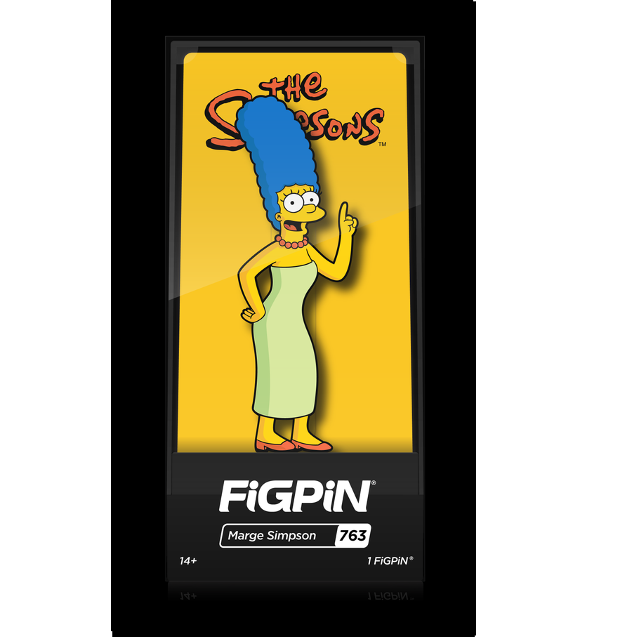 FiGPiN Marge Simpson (0763) The Simpsons 3-Innch Enamel Pin