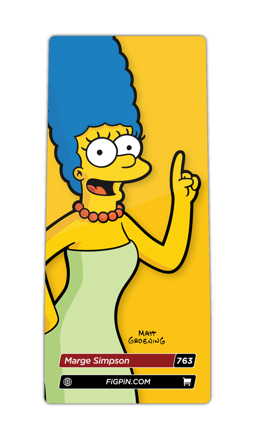 FiGPiN Marge Simpson (0763) The Simpsons 3-Innch Enamel Pin