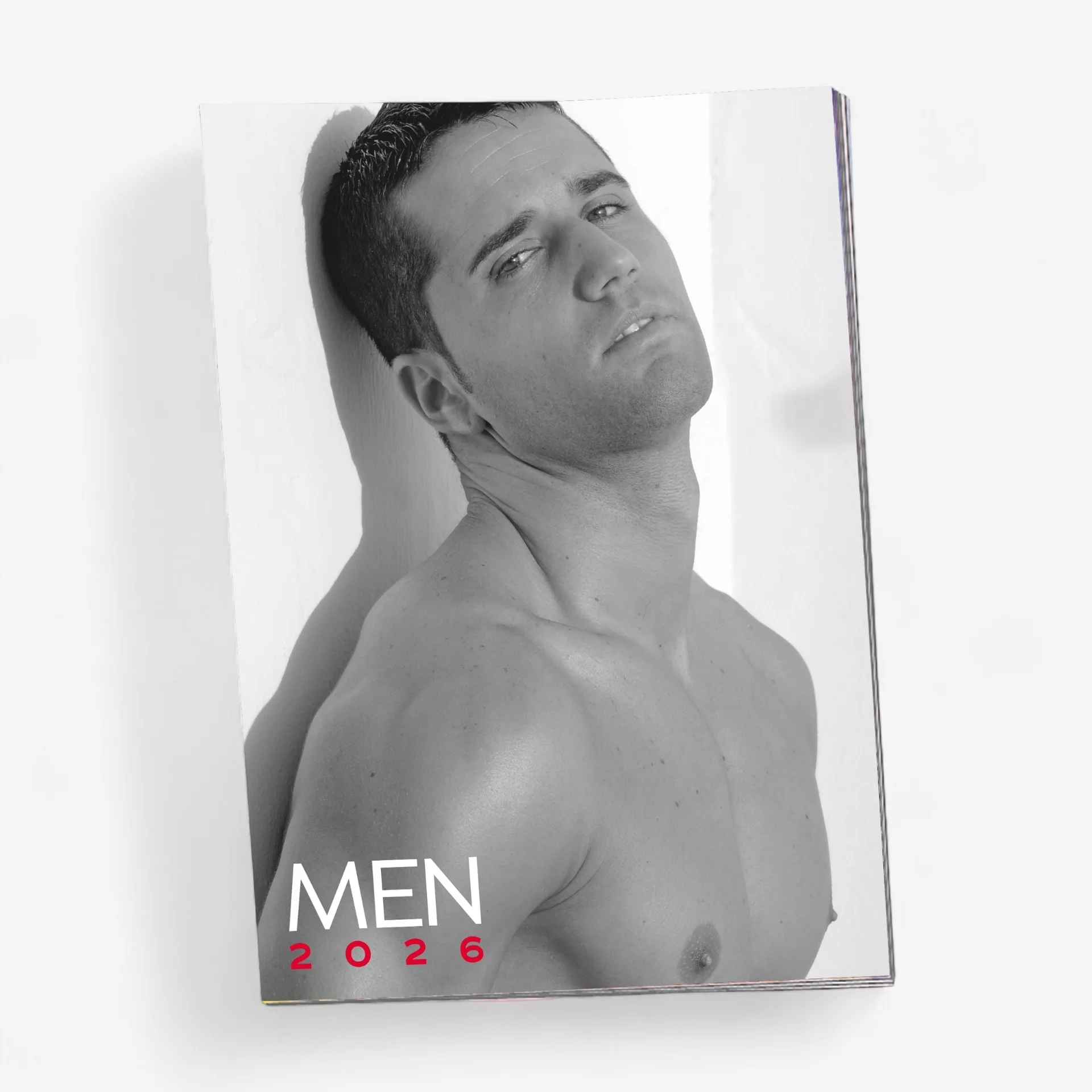 Men Calendar 2026 – Sexy Men in Black & White (K18)