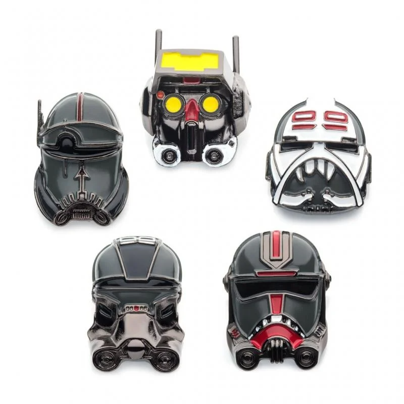 Salesone Studios The Bad Batch 3D Helmet 5-Pin Set