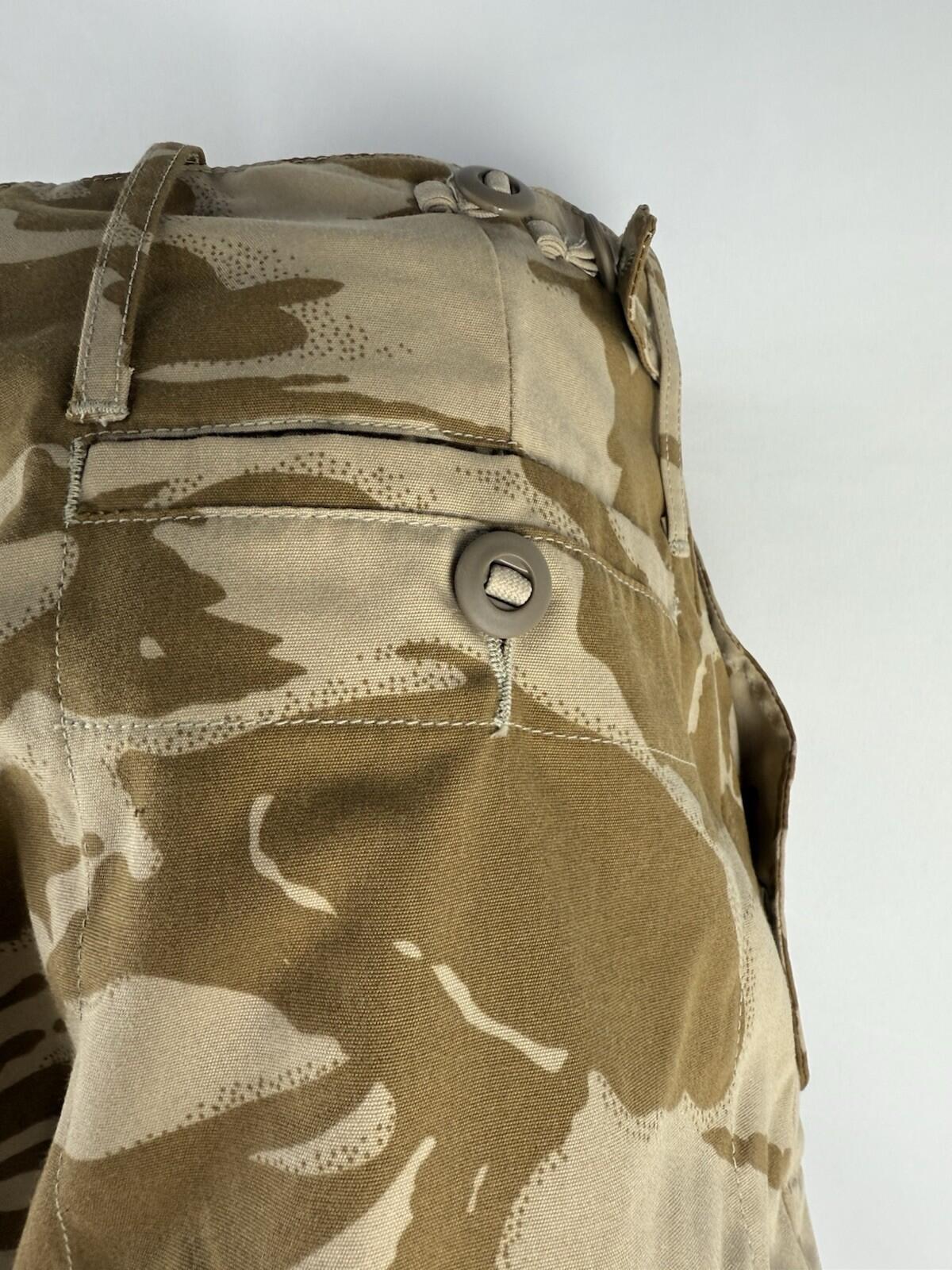 British Army Issue Desert DPM SAS Windproof Combat Trousers
