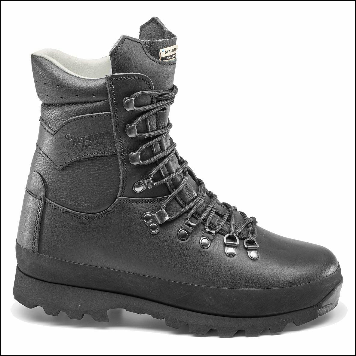 Altberg Warrior Microliite Military Combat Boot - Black Size 5 to 13