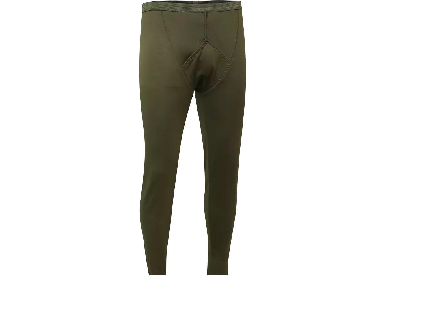 British Army Olive Green Long Johns Thermal Underwear