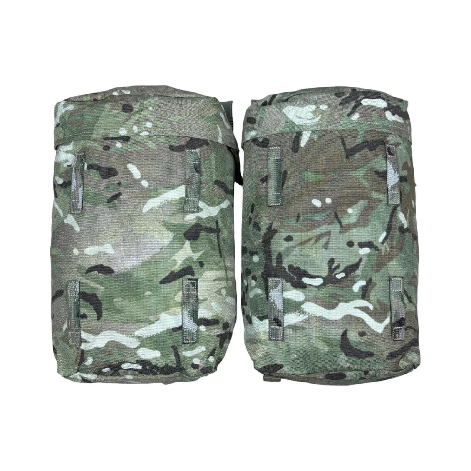 British Army Issue MTP IRR Bergen Side Pouches, Rocket Pockets, Daysack.