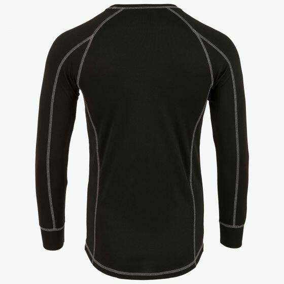 Highlander Bamboo Long Sleeve Baselayer Thermal Top Black S to XX-L