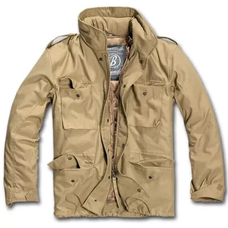 BRANDIT M65 STANDARD JACKET Military Patrol Mens Tactical Parka Water ...