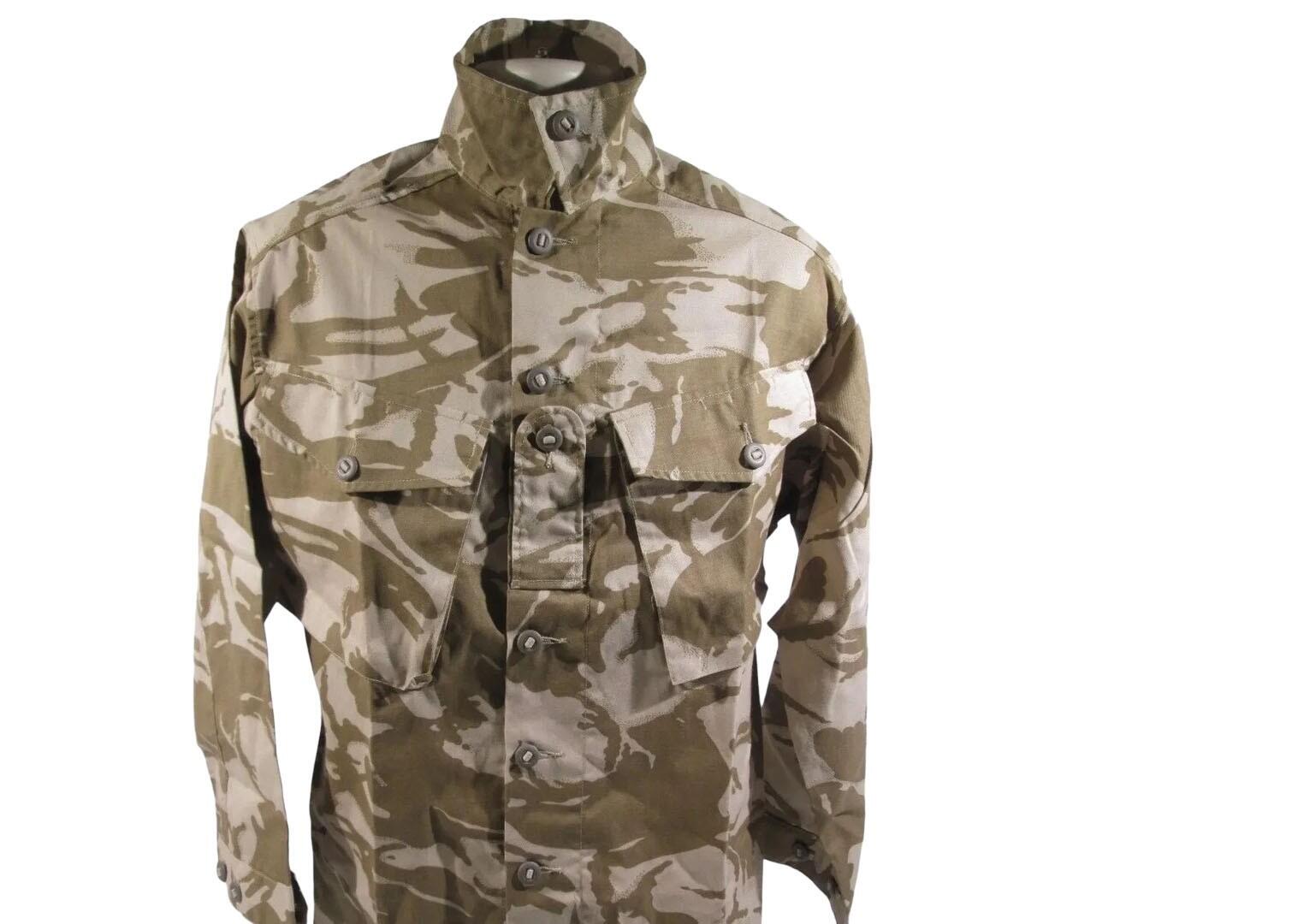 British Army DPM Desert Shirt Jacket, Tropical Lightweigt S95