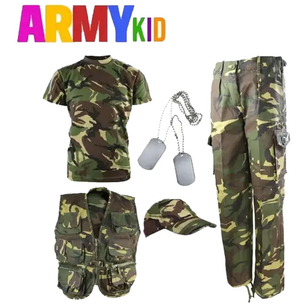 Childrens Army Clothing - KIDS CAMOUFLAGE EXPLORER ARMY KIT DPM ...