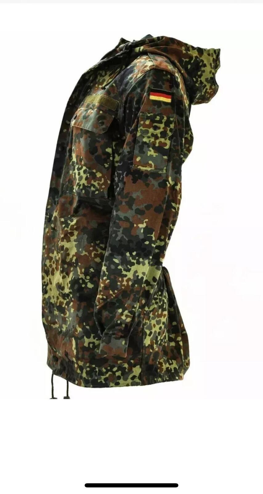 German Army Flecktarn Parka Jacket