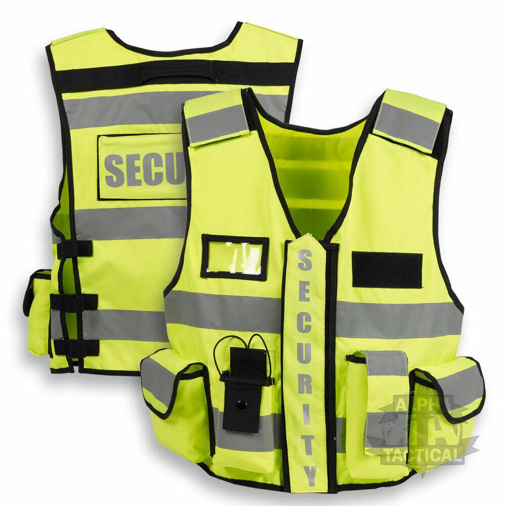 Tactical Security Vest Law Enforcement CCTV Dog Handler Tac Vest Police SIA