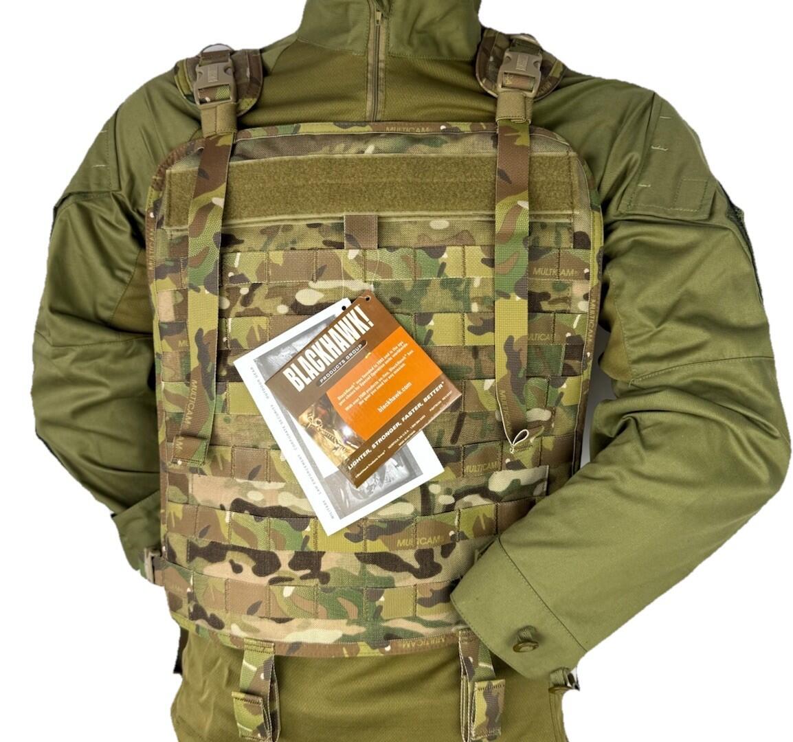 BLACKHAWK MTP VEST - Multicam Tactical Load Harness Mollie Camo British ...