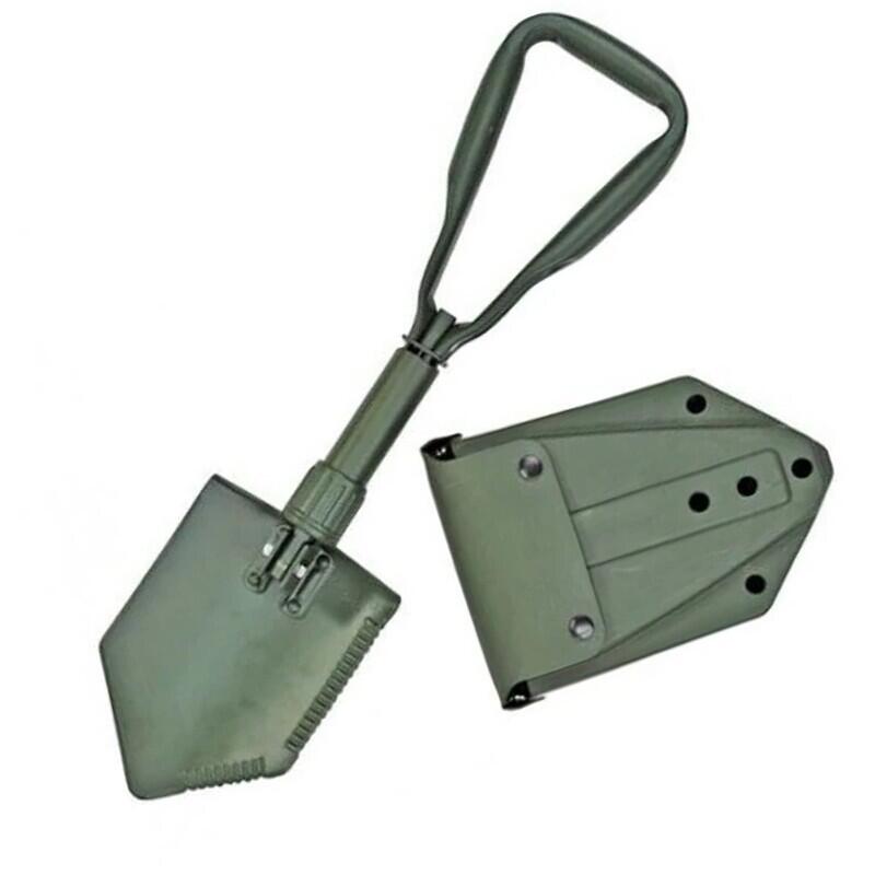 New British Army Genuine Issue Entrenching Tool with Rubber Case