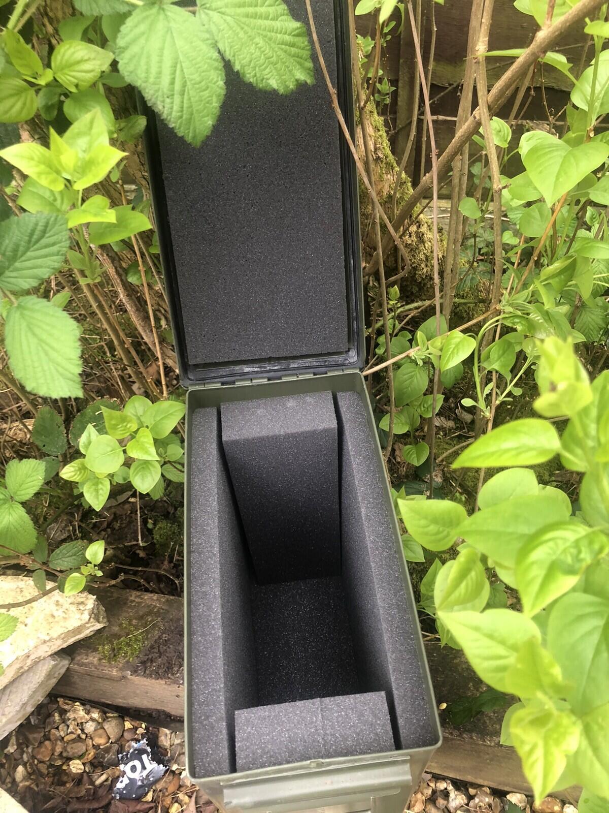 Army Surplus Ammo Boxes, Metal Tool Box, Storage Box 33 x 28 x 14cm ...