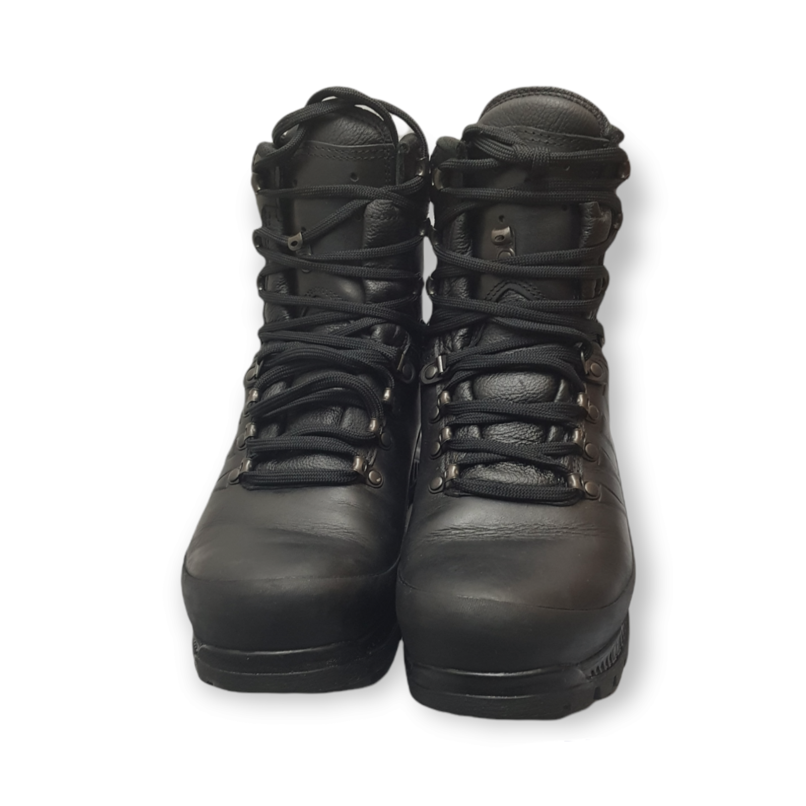 Army Surplus MEINDL Black Army Mountain Combat Para Goretex Boots. G1