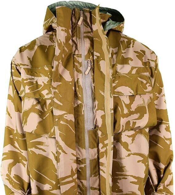 British Army Issue DPM DMVP Goretex Waterproof Desert Smock NEW