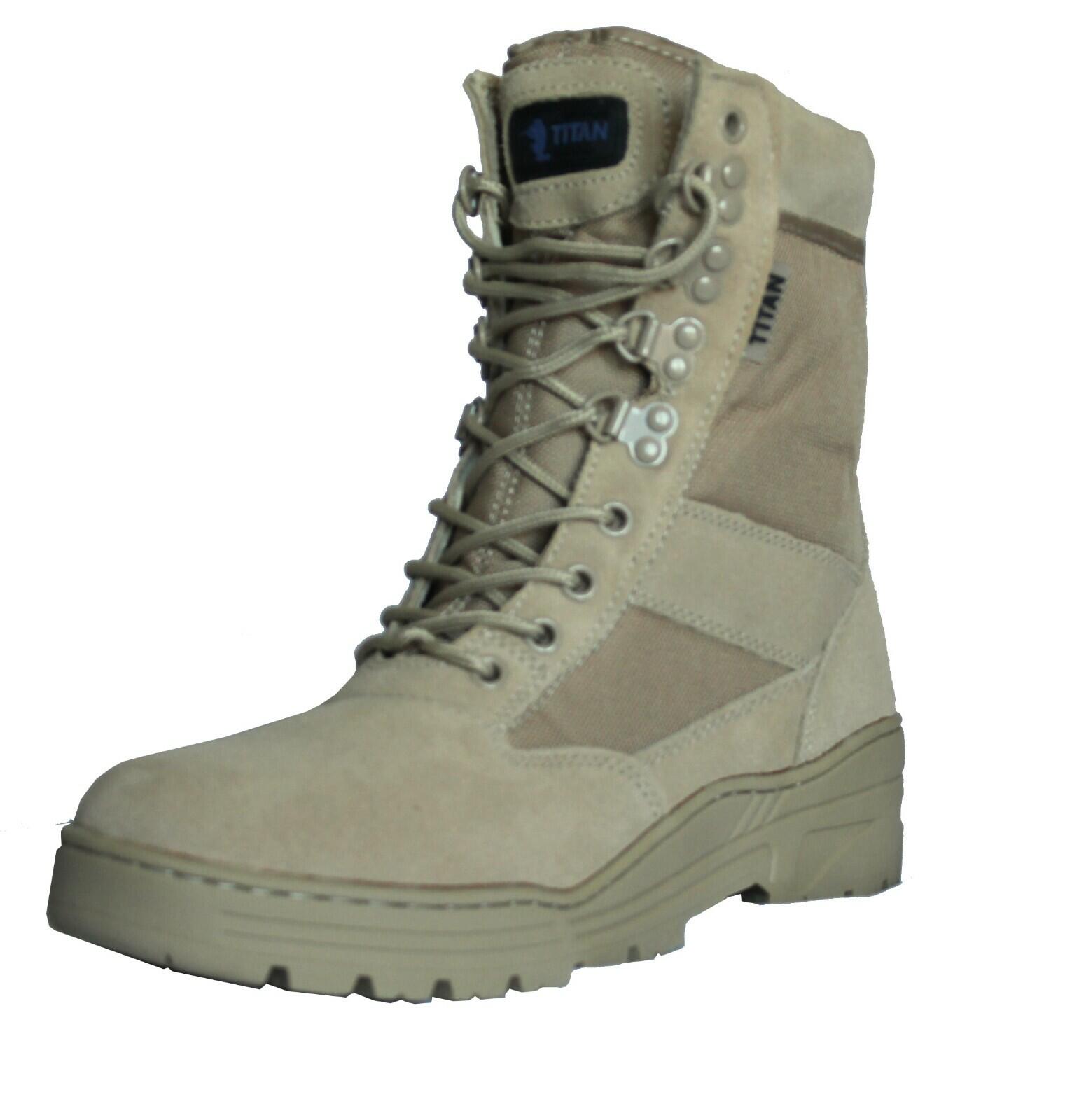 Desert Patrol boots Combat Beige Army Tactical Cadet Sand Military