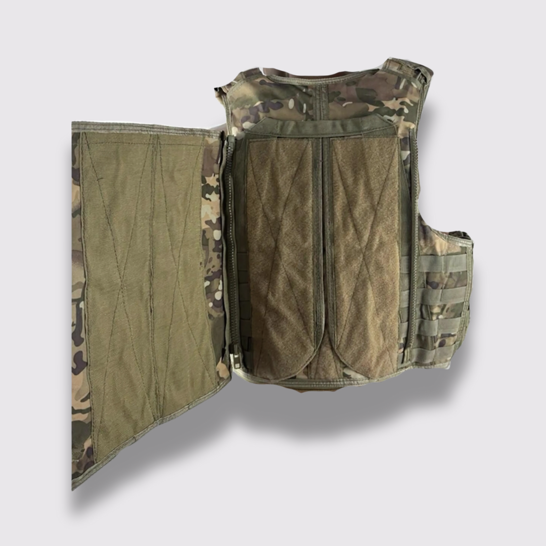 Alpha Tactical Tactical Assault Vest Plate Carrier Molle MTP